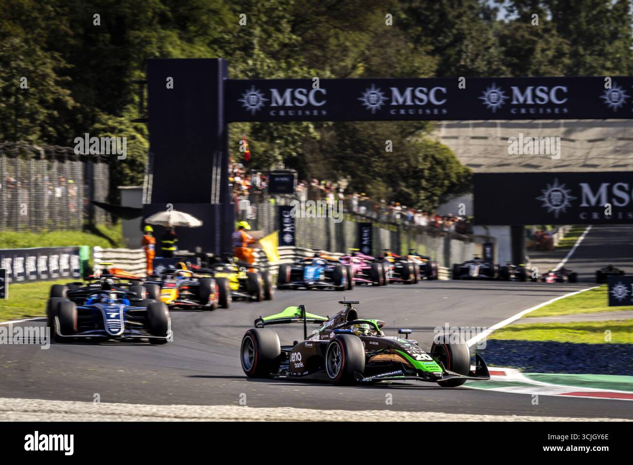 20 DURKSEN Joshua (par), AIX Racing, Dallara F2 2024, action during the ...