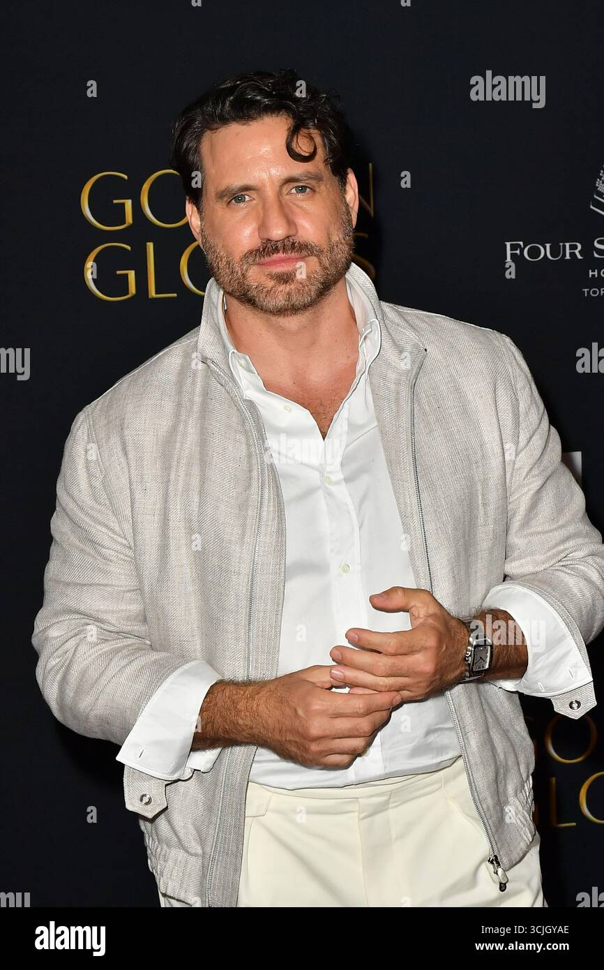 Edgar Ramirez attends "The Road to the Golden Globes Party at TIFF" at ...