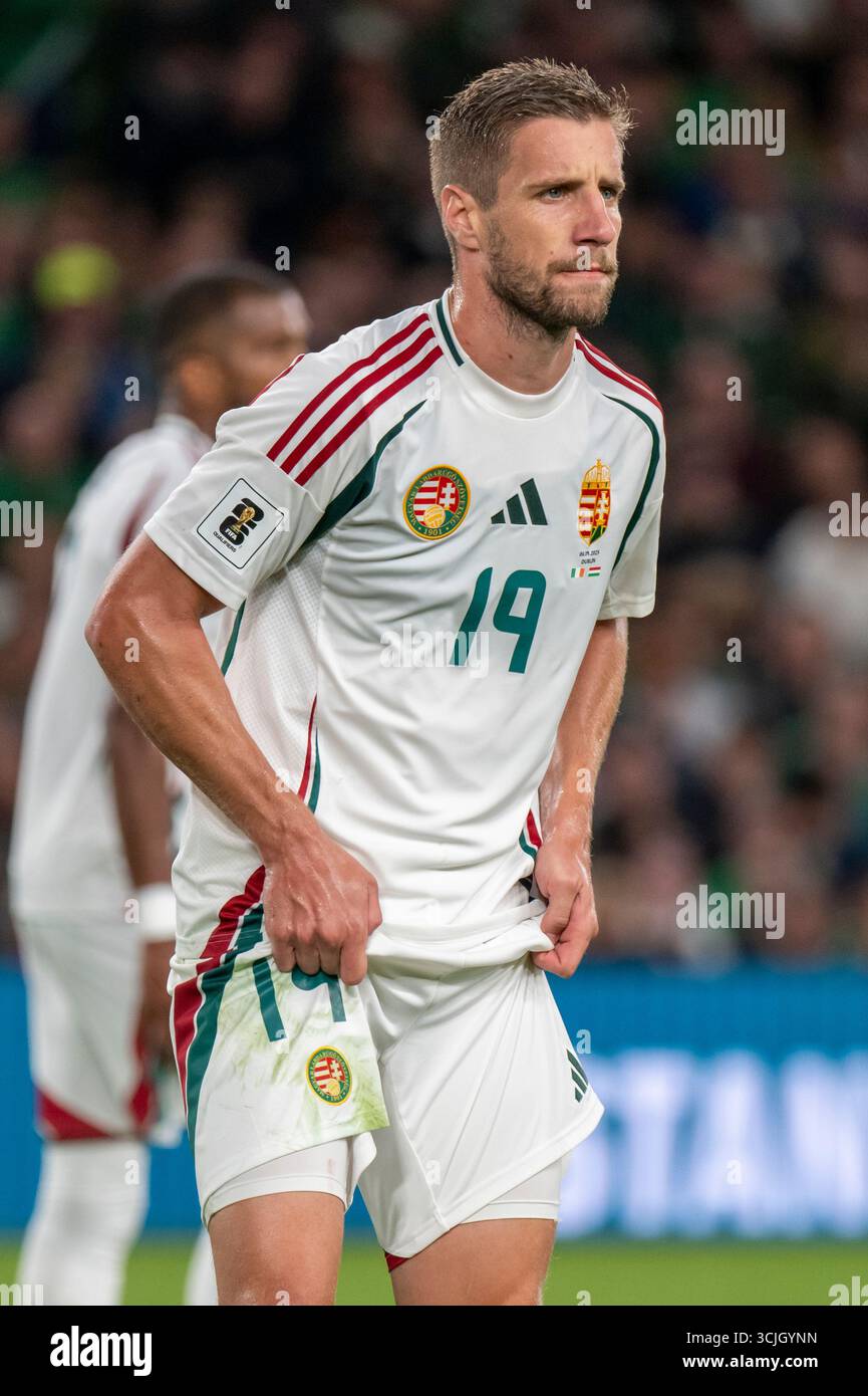 Barnabas Varga of Hungary during the FIFA World Cup 2026 European ...