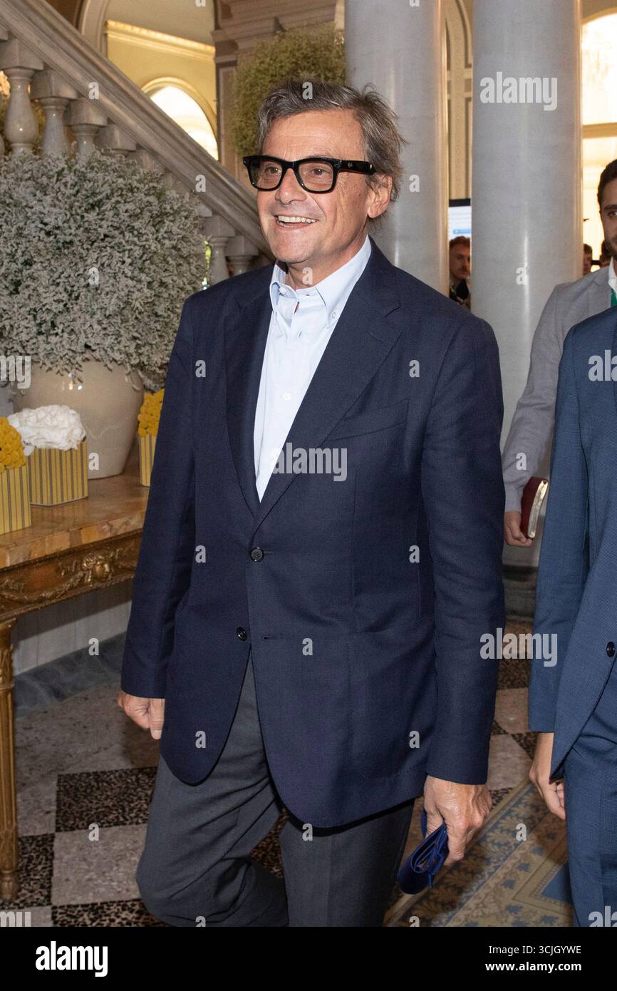 Nella foto Carlo CalendaCernobbio - Italia - Cronaca Domenica, 07 ...