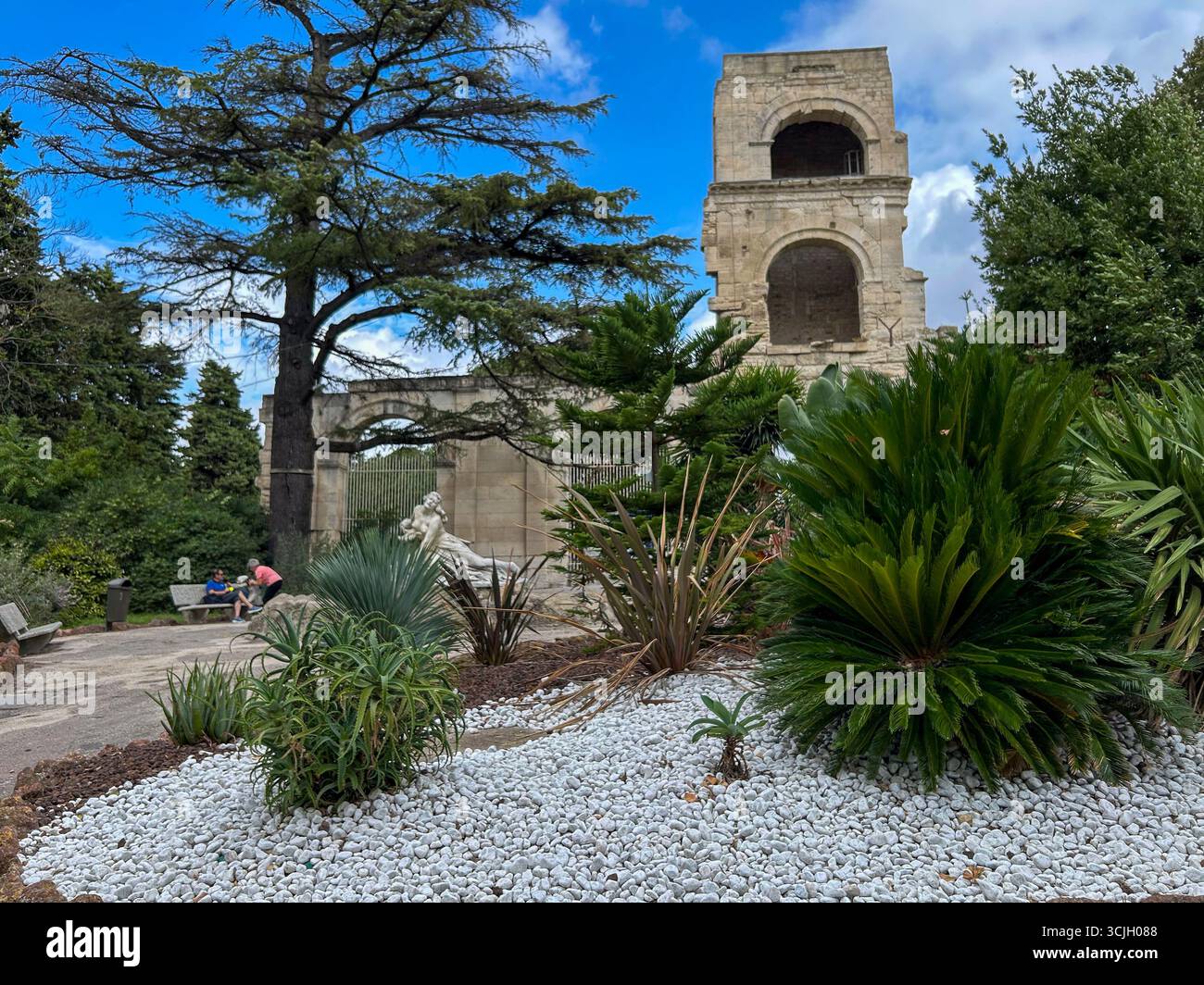 Arles, France, Urban Park, Historic Summer Garden, Scenics, (Jardin d ...