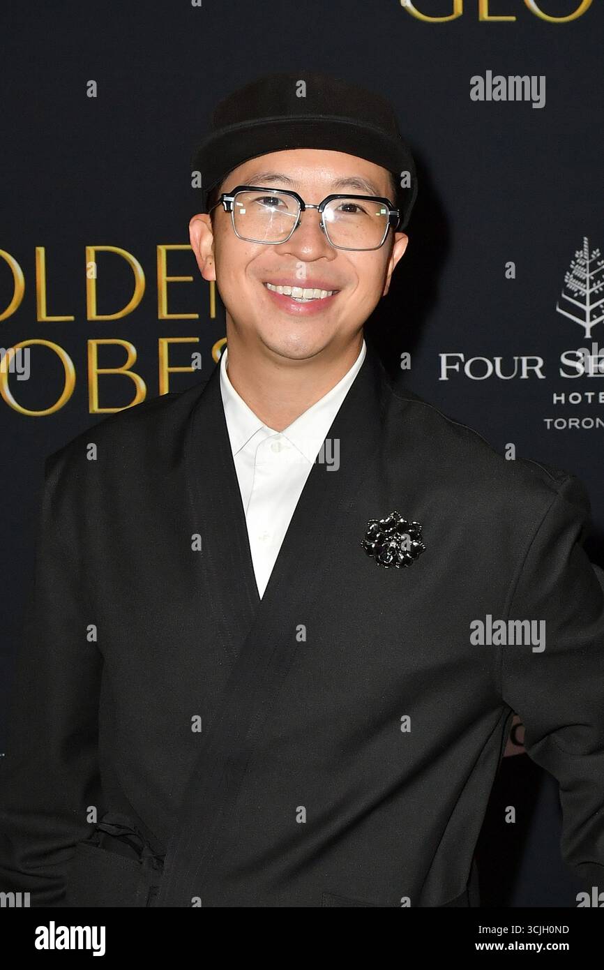 Justin Wu attends "The Road to the Golden Globes Party at TIFF" at the ...