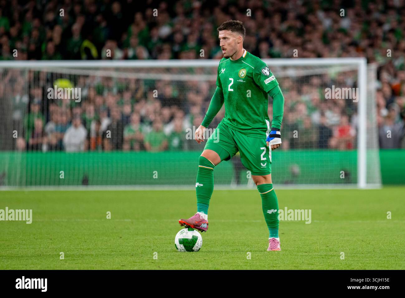 Matt Doherty of Ireland during the FIFA World Cup 2026 European Qualifier Group F match between ...