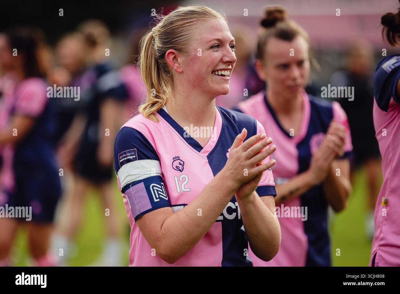 London, UK. 7th September, 2025. Erin Corrigan (12 Dulwich Hamlet ...