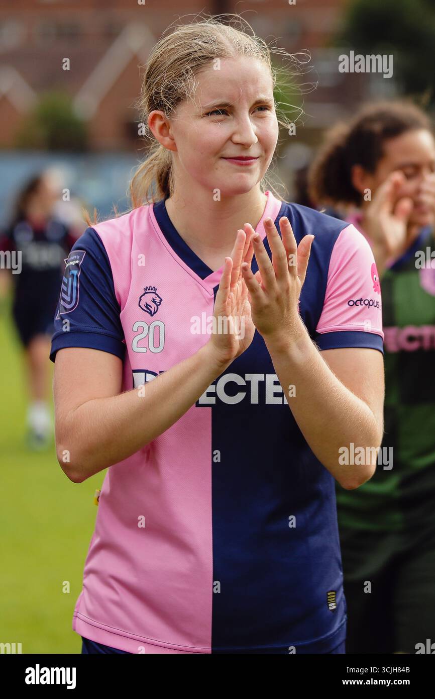London, UK. 7th September, 2025. Elsie Grant (20 Dulwich Hamlet) after ...