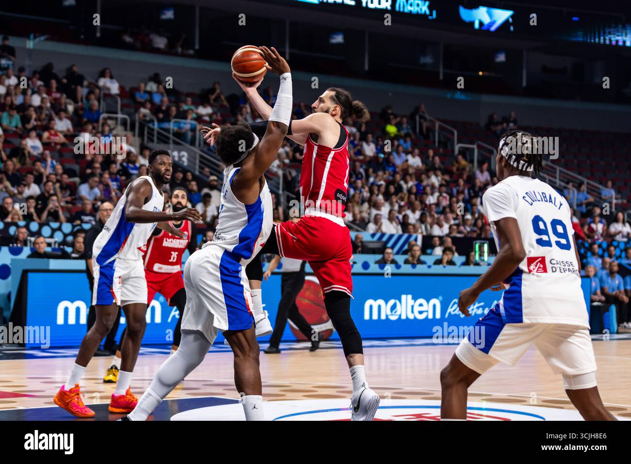 07.09.2025, Riga Arena, Riga, FIN, Eurobasket 205, Basketball ...