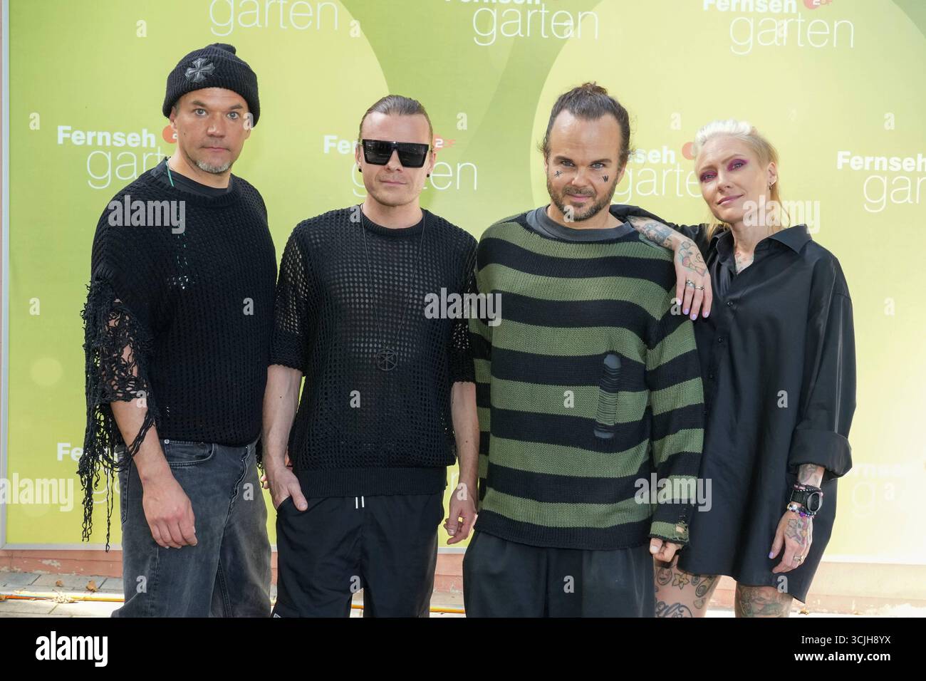 ZDF-Fernsehgarten 2025. The Rasmus: Lauri Ylönen, Eero Aleksi Heinonen ...