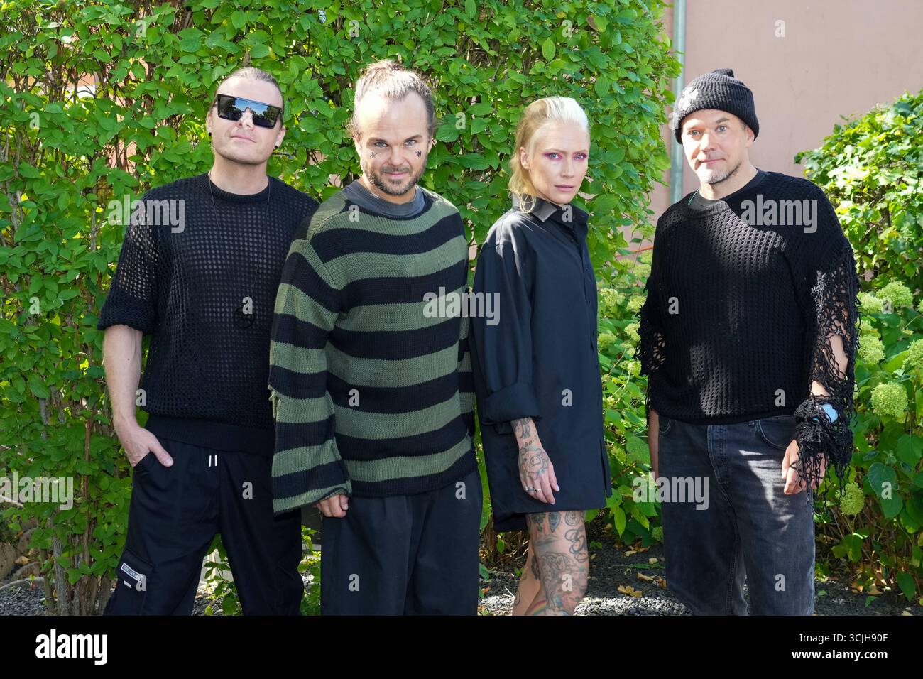 ZDF-Fernsehgarten 2025. The Rasmus: Lauri Ylönen, Eero Aleksi Heinonen ...