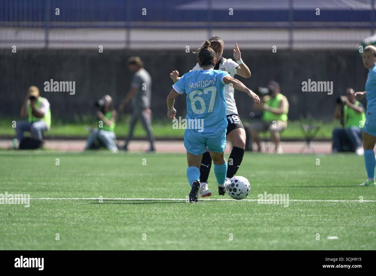 Attacking Phase of Napoli Woman vs Parma. Finale Score 2-2. during ...