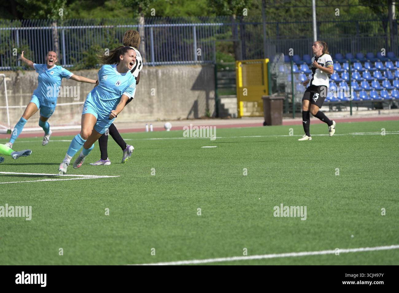 Napoli go-ahead goal. Partial score: Napoli 2â??1. during Serie A Women ...