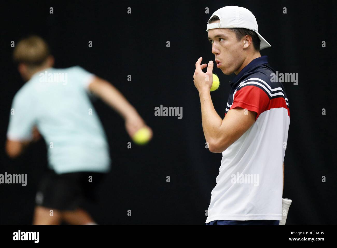 Adrien GOBAT during the Open Blot Rennes 2025, ATP Challenger 100 tennis event on 7 September ...