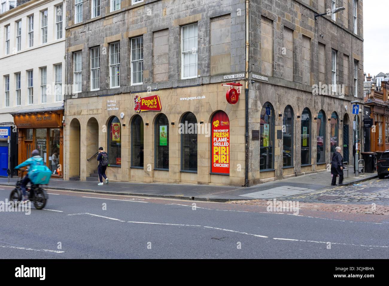 Pepe's piri piri edinburgh hi-res stock photography and images - Alamy