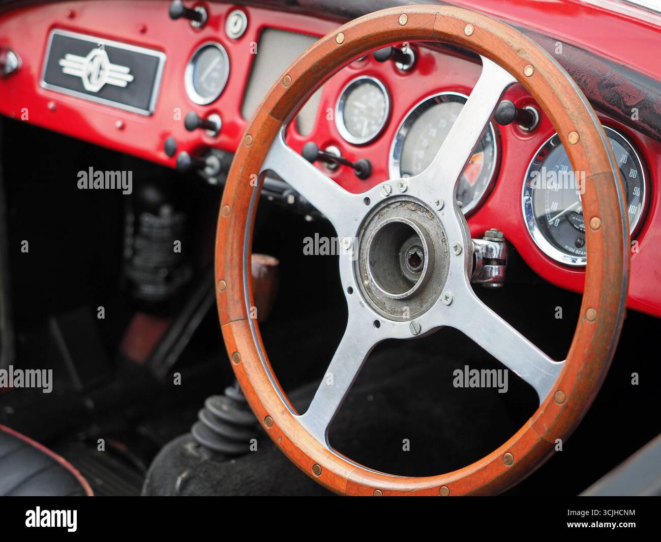 Vintage car up close detail hi-res stock photography and images - Alamy