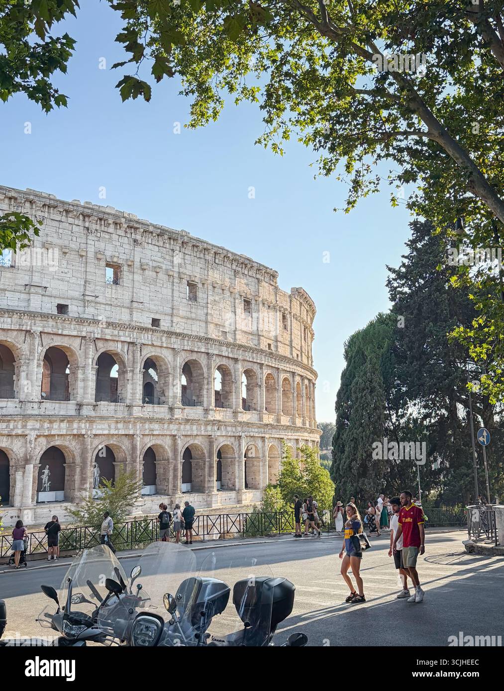 VATICAN CITY, ROME, ITALY - AUGUST 02, 2025 Majestic Colosseum, ancient ...