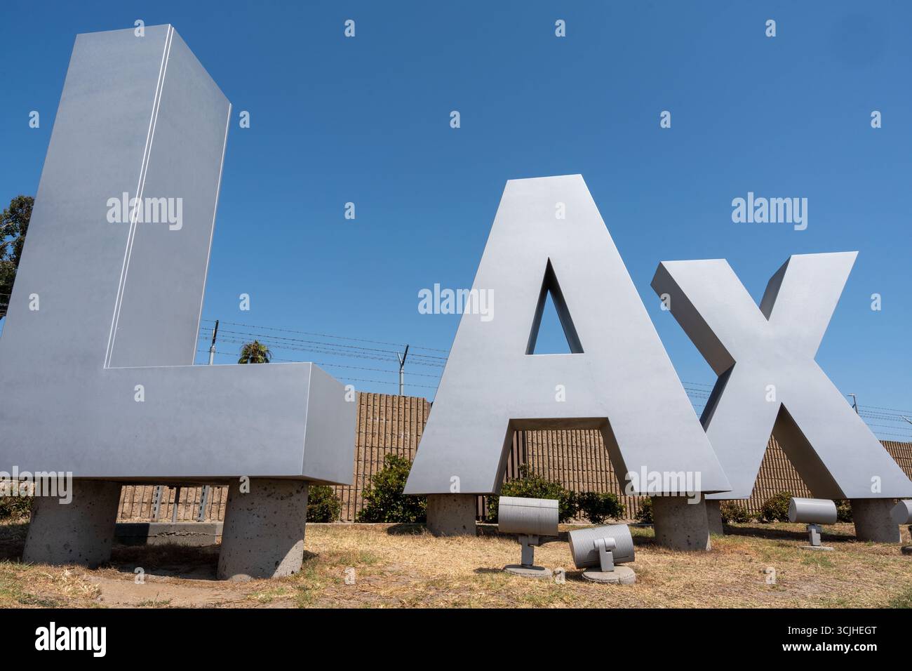 Los Angeles, California, United States, June 27, 2025 - LAX sign on ...