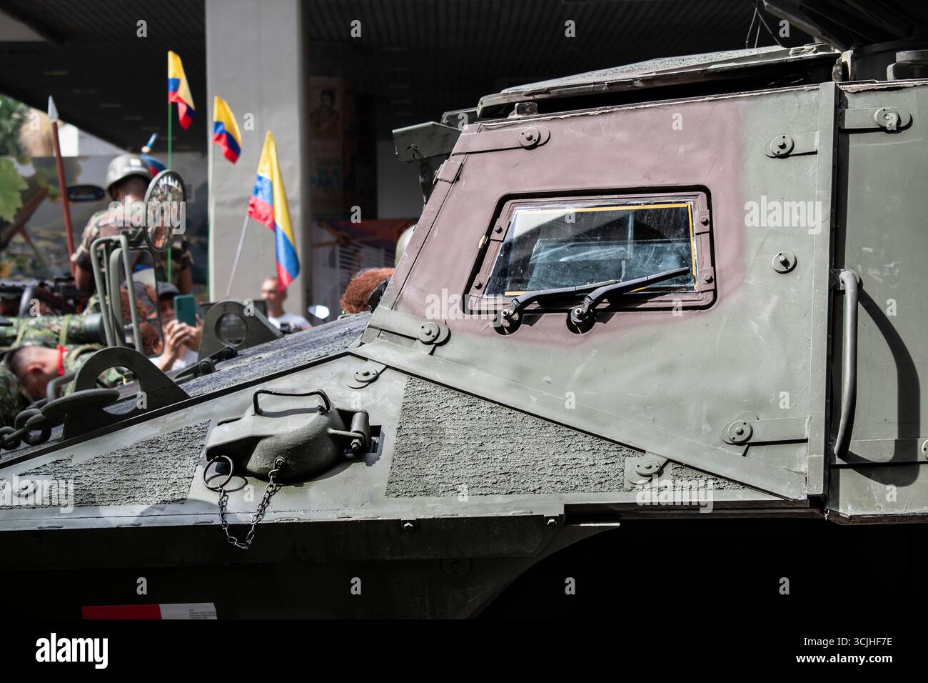 Colombian military tank, Armored vehicle of Colombian army, Combat ...