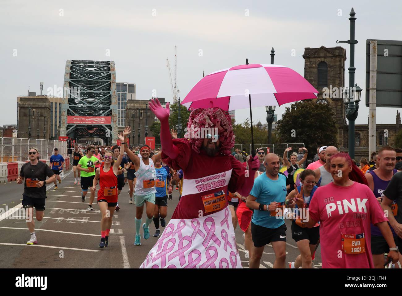 The great north run 2025 hi-res stock photography and images - Alamy