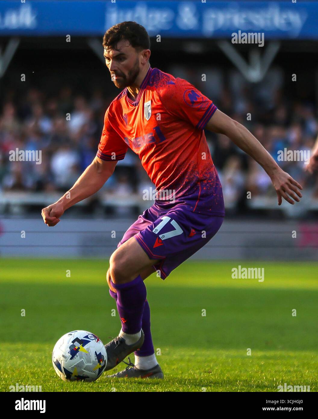 Gillingham's Jonny Smith in action during the Sky Bet League Two match ...