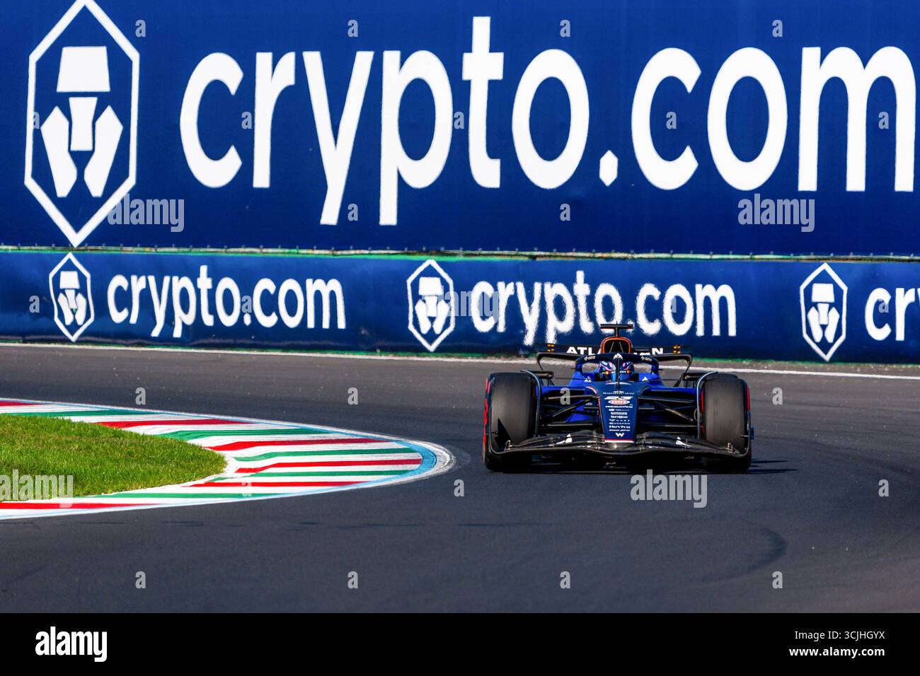 Atlassian Williams Racing F1 Team's Thailanders driver Alex Albon ...