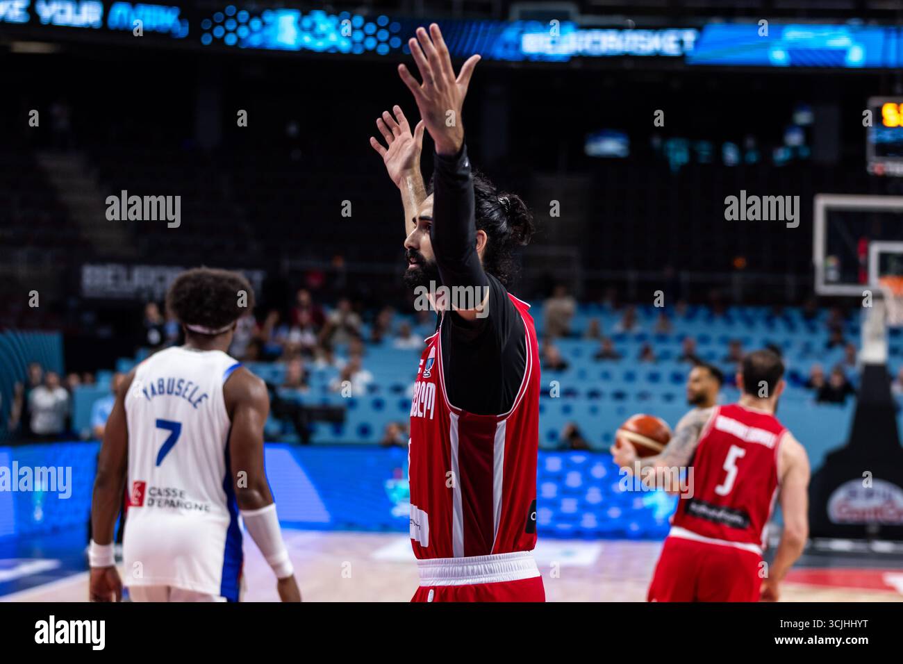 07.09.2025, Riga Arena, Riga, FIN, Eurobasket 205, Basketball ...
