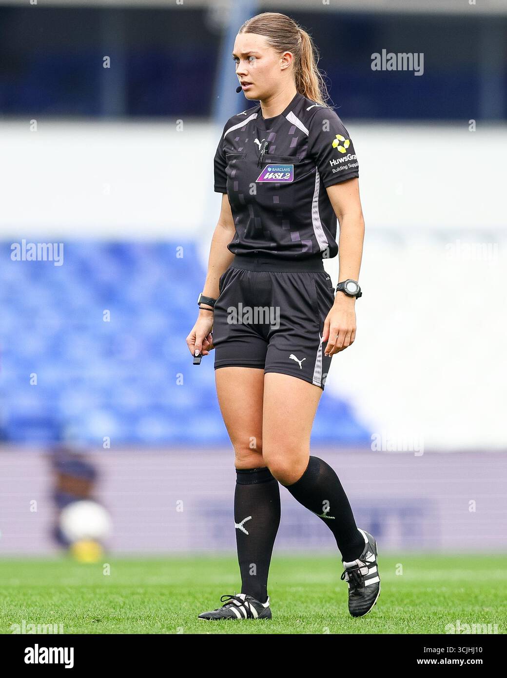 Referee, Alice Parker pictured during the FA WSL2 match between ...