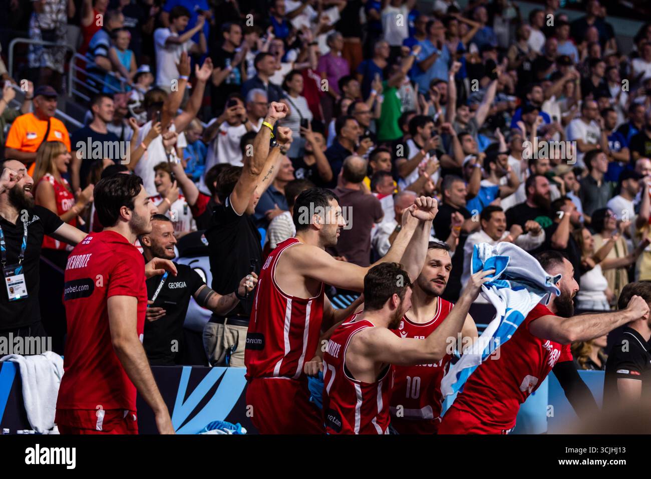 07.09.2025, Riga Arena, Riga, FIN, Eurobasket 205, Basketball ...