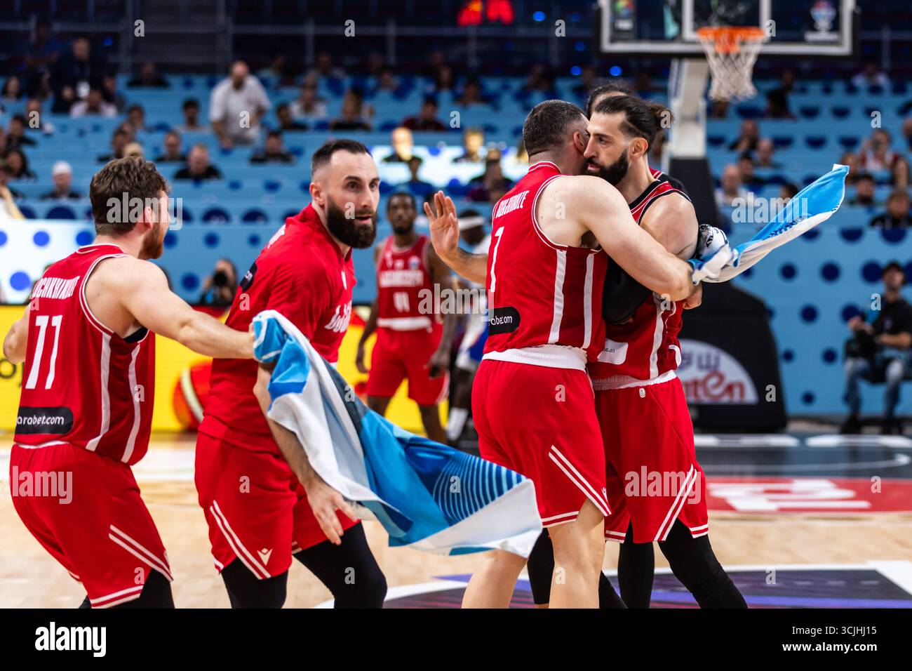 07.09.2025, Riga Arena, Riga, FIN, Eurobasket 205, Basketball ...