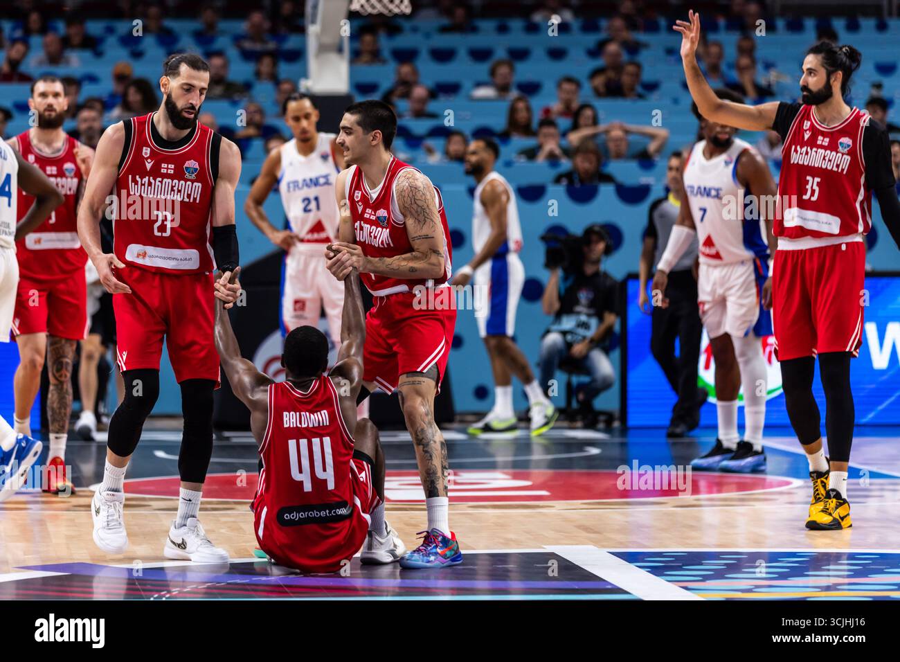 07.09.2025, Riga Arena, Riga, FIN, Eurobasket 205, Basketball ...