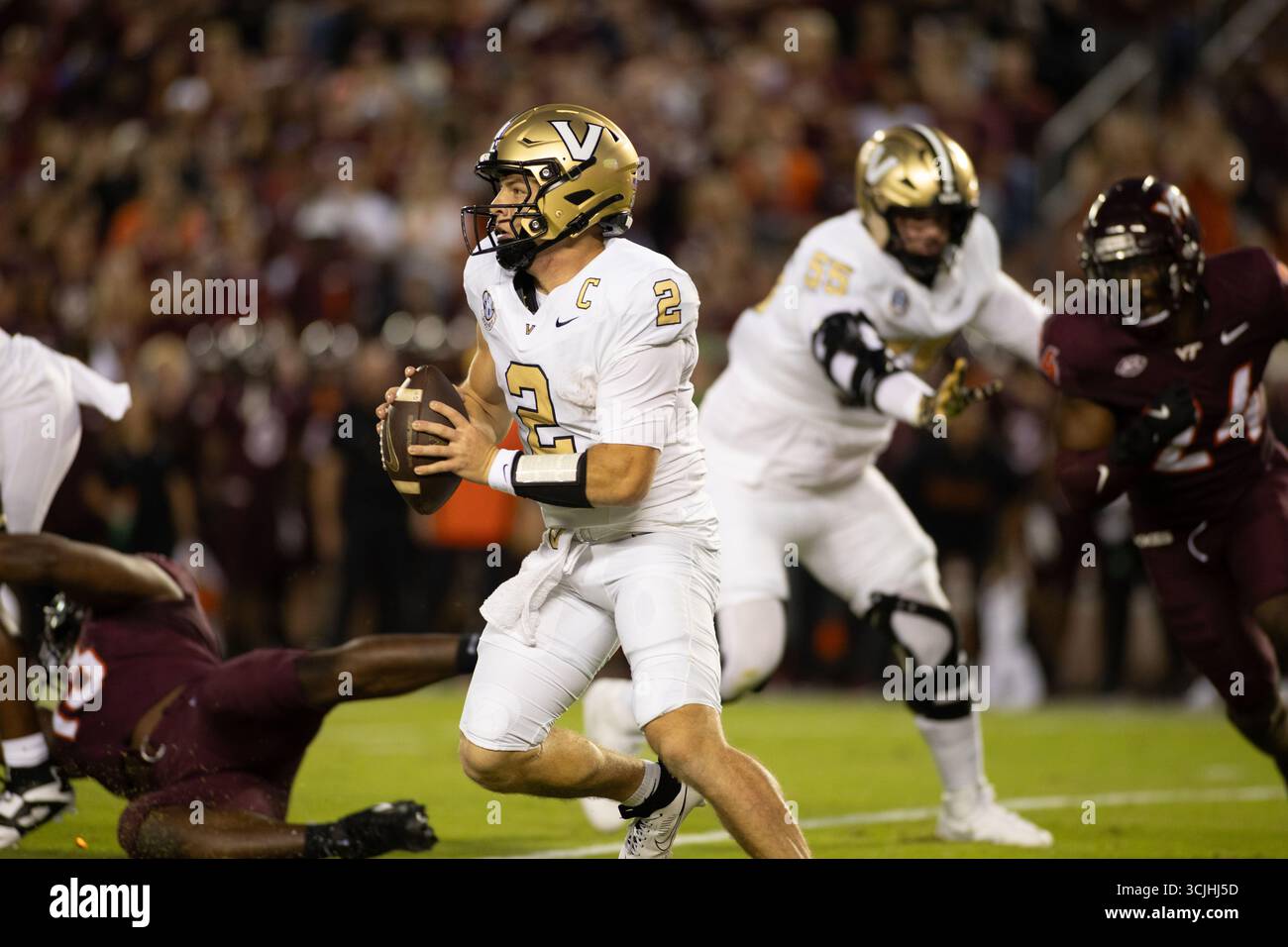 September 6, 2025: Vanderbilt Commodores quarterback Diego Pavia (2 ...