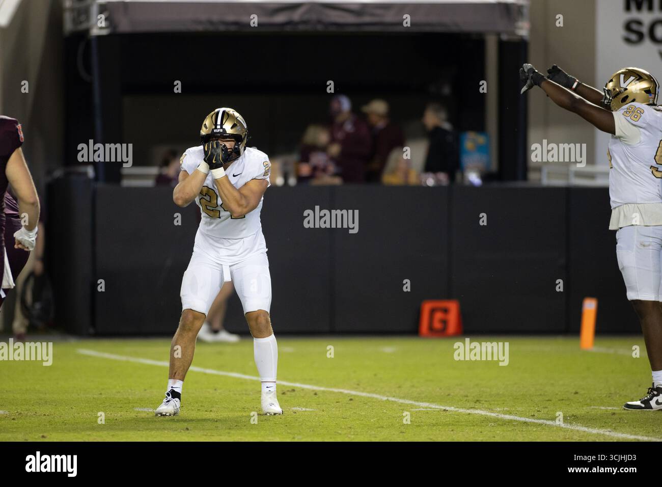 September 6, 2025: Vanderbilt Commodores linebacker Nick Rinaldi (24 ...