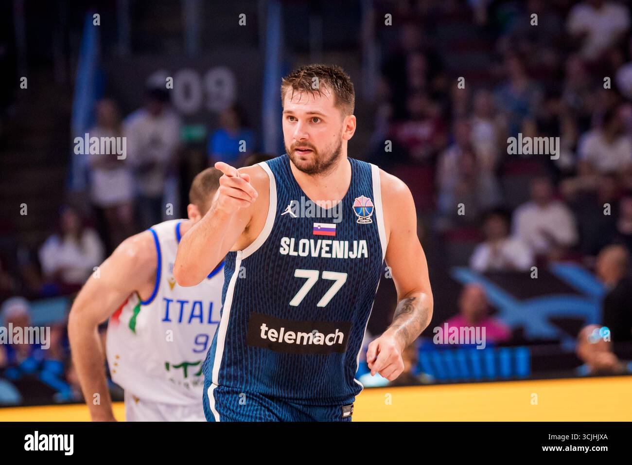 RIGA, LATVIA. 7th September 2025. Luka Doncic, during FIBA EUROBASKET ...