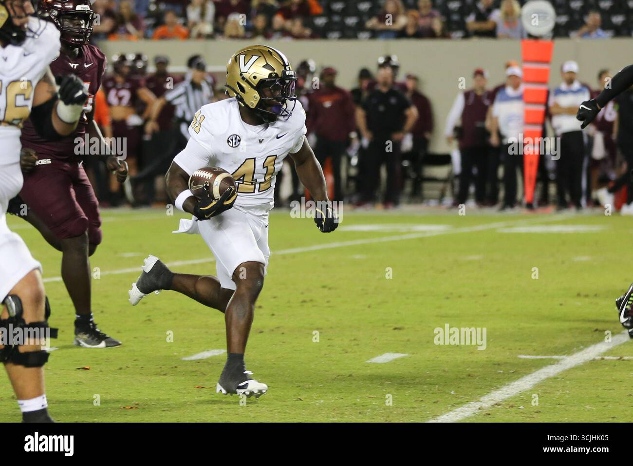September 6, 2025: Vanderbilt Commodores running back Jamezell Lassiter ...