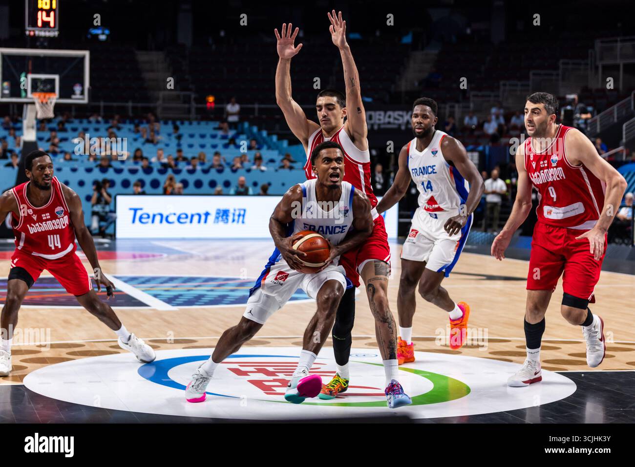 07.09.2025, Riga Arena, Riga, FIN, Eurobasket 205, Basketball ...