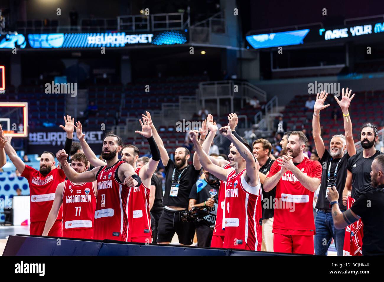 07.09.2025, Riga Arena, Riga, FIN, Eurobasket 205, Basketball ...
