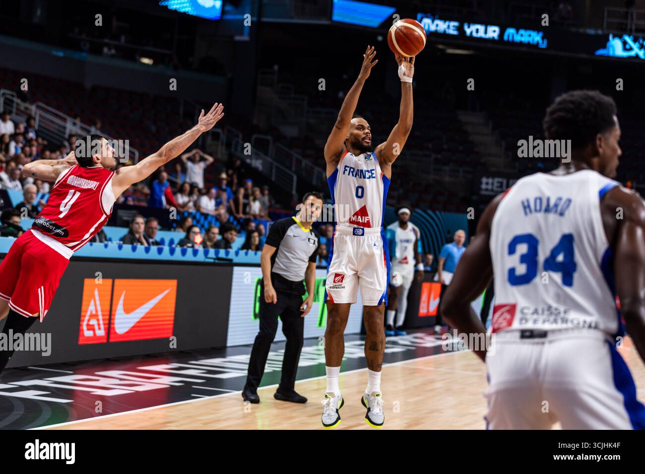 07.09.2025, Riga Arena, Riga, FIN, Eurobasket 205, Basketball ...