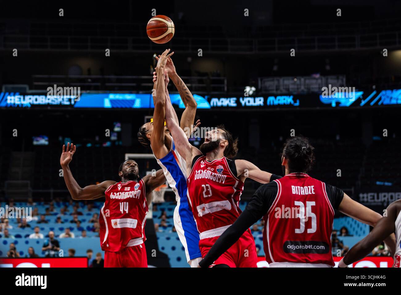 07.09.2025, Riga Arena, Riga, FIN, Eurobasket 205, Basketball ...