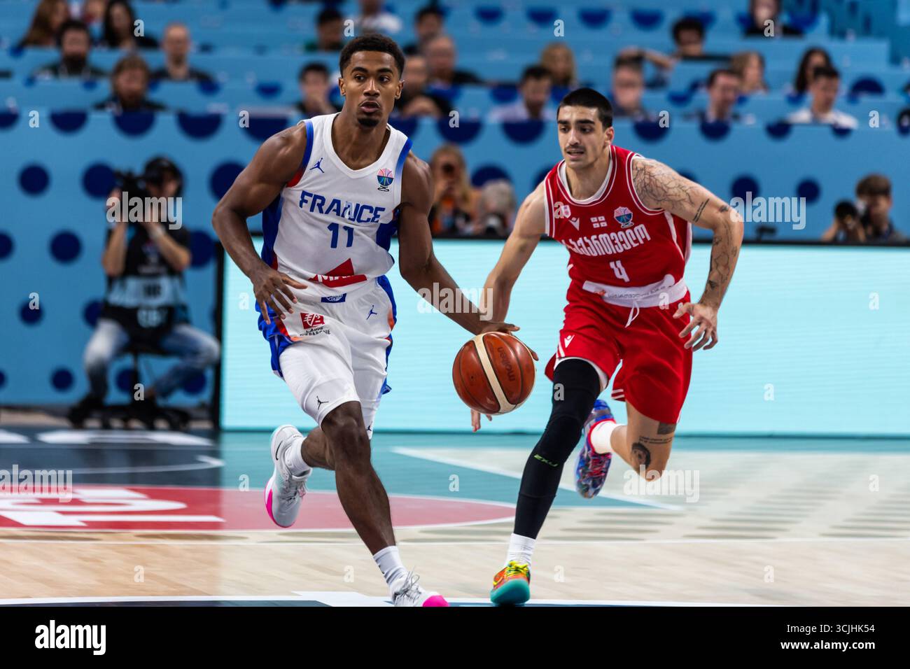 07.09.2025, Riga Arena, Riga, FIN, Eurobasket 205, Basketball ...