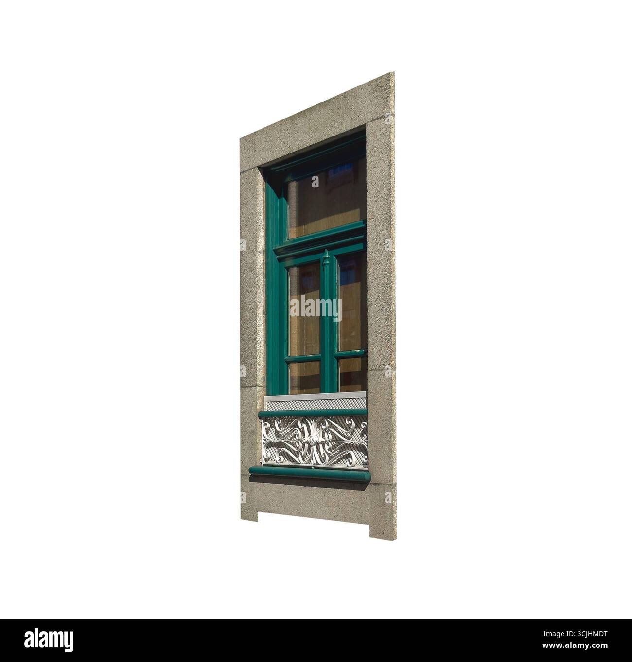 Old wooden window set Cut Out Stock Images & Pictures - Alamy