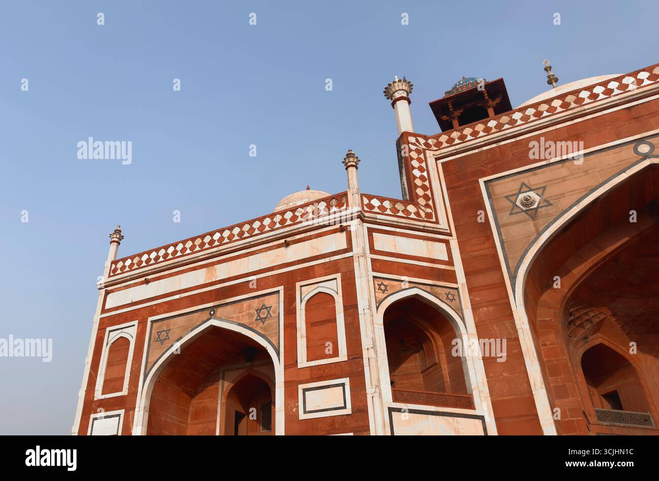 Close up of Humayun s Tomb in Delhi, India. Historic monument with a ...