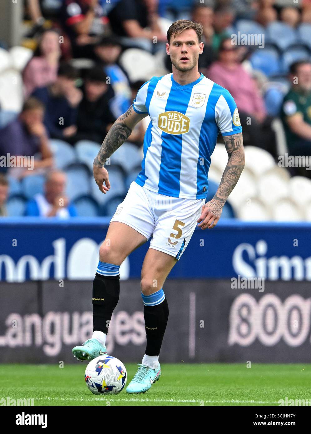 Huddersfield Town's Joe Low during the Sky Bet League One match at Accu ...