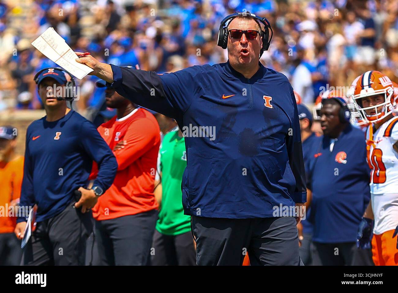 September 6, 2025: Bret Bielema is Fighting Illini Head Football Coach ...