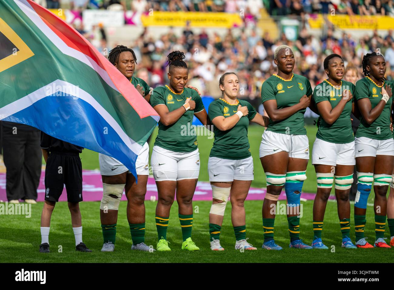 Northampton, UK. 07th Sep, 2025. Women’s Rugby World Cup South Africa ...