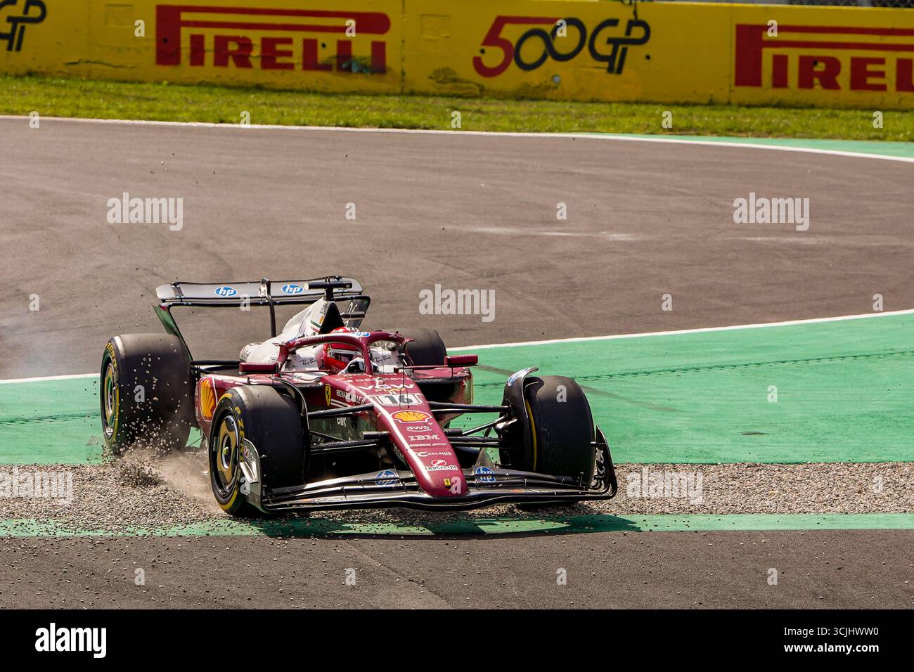 07/09/2025, Monza, Autodromo di Monza, Formula 1: Gran Premio d'Italia: Race, #16 Charles ...