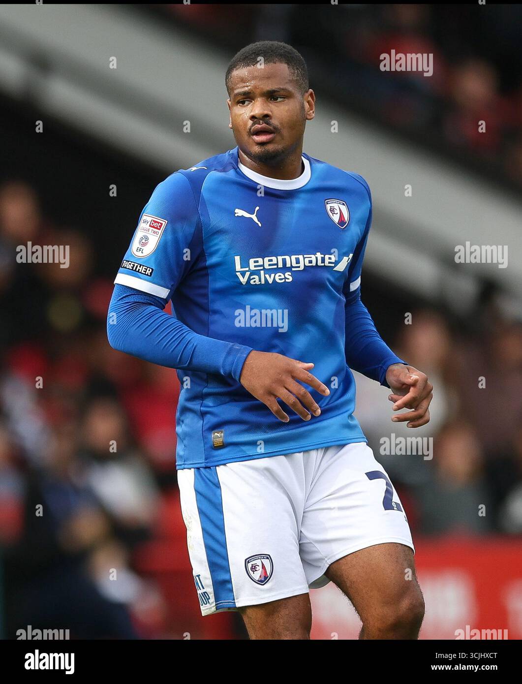 Chesterfield's Dylan Markanday during the Sky Bet League Two match at ...