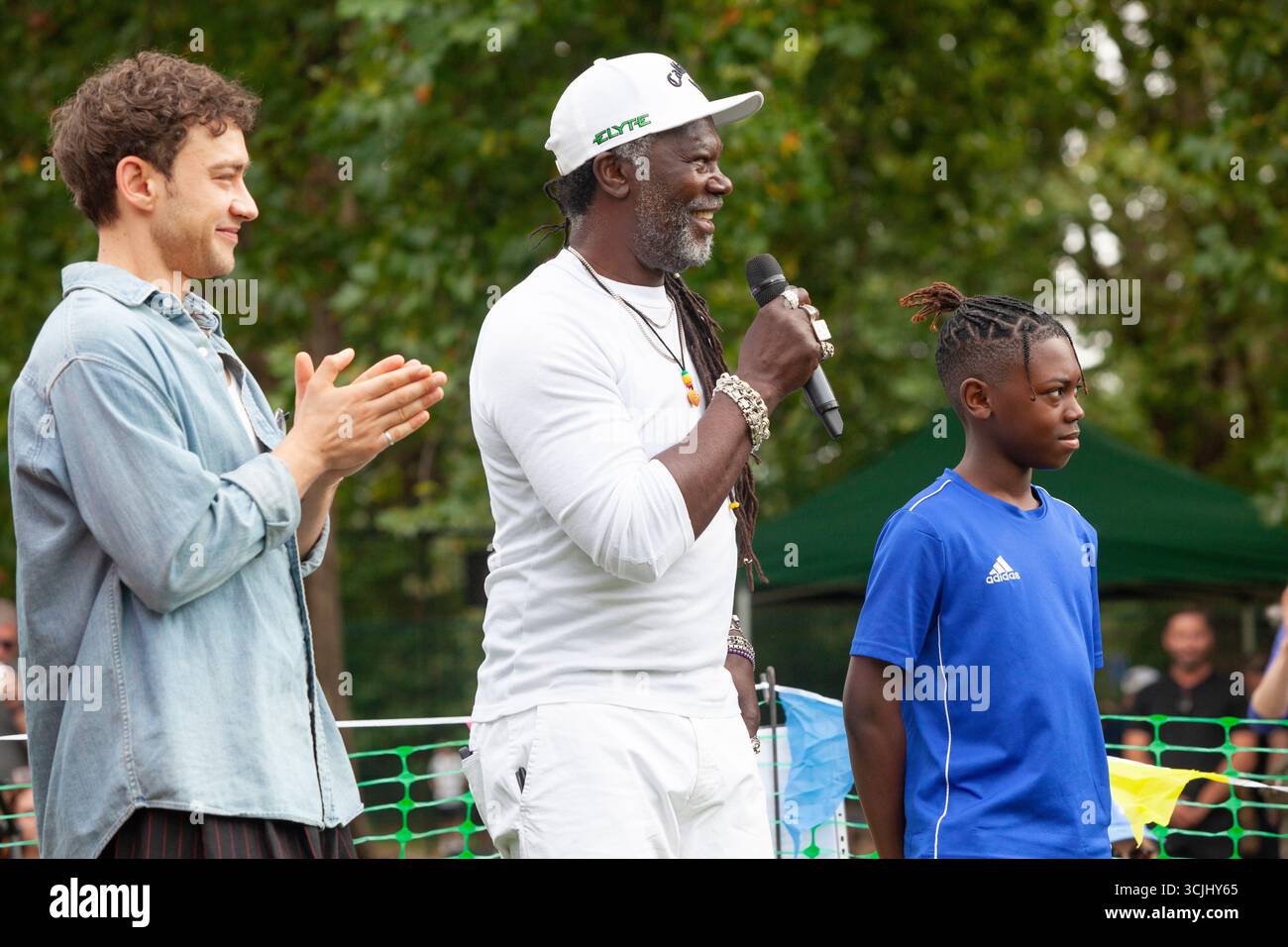 London, UK, 7 September 2025: Singer and actor Olly Alexander, chef and ...