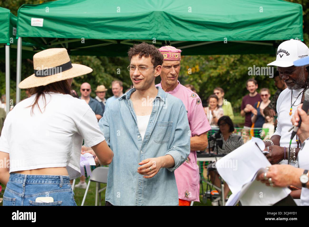 London, UK, 7 September 2025: Singer and actor Olly Alexander, chef and ...