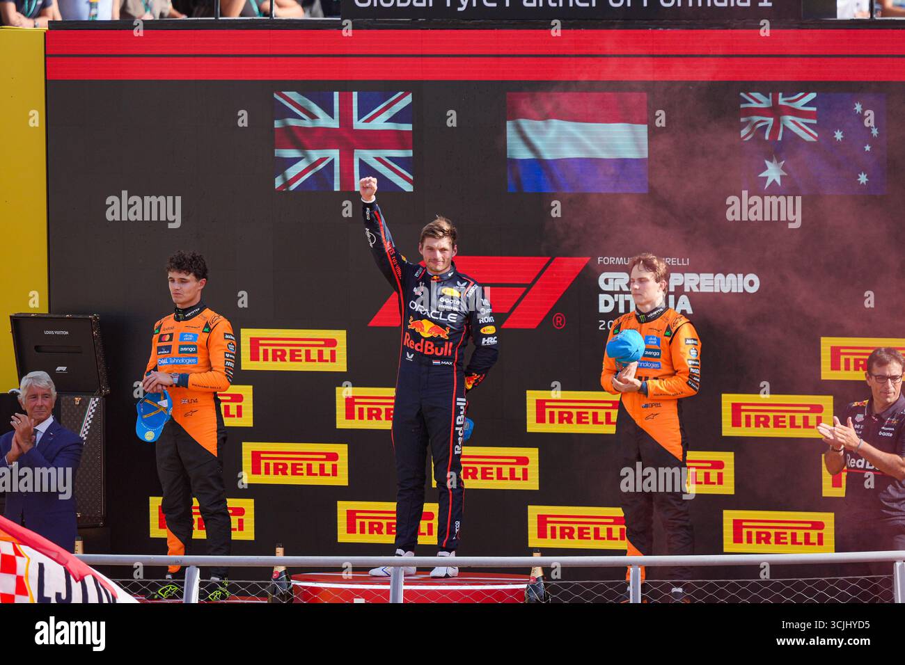 Max verstappen podium 2025 hi-res stock photography and images - Alamy
