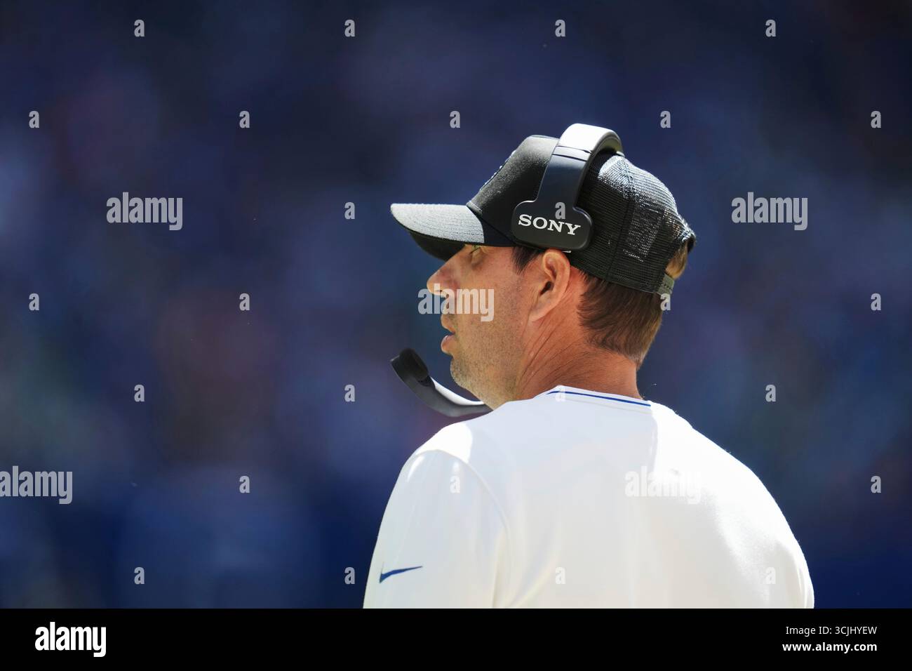 Indianapolis Colts head coach Shane Steichen watches action during the ...
