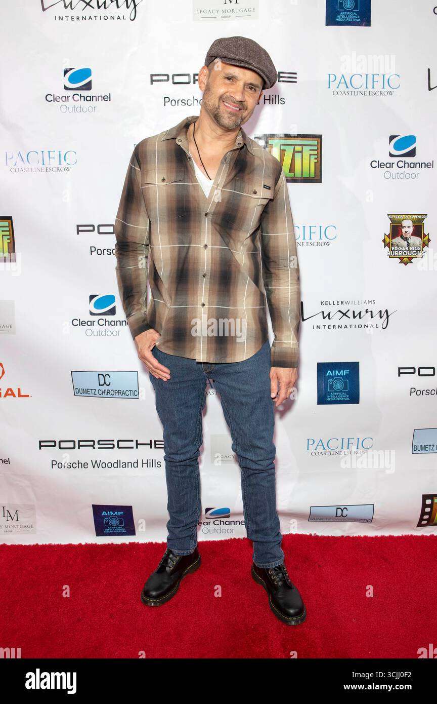 Devin McGee bei der Eröffnung des Tarzana International Film Festival ...