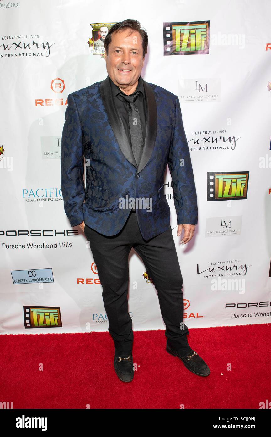 Jeff Rector bei der Eröffnung des Tarzana International Film Festival ...